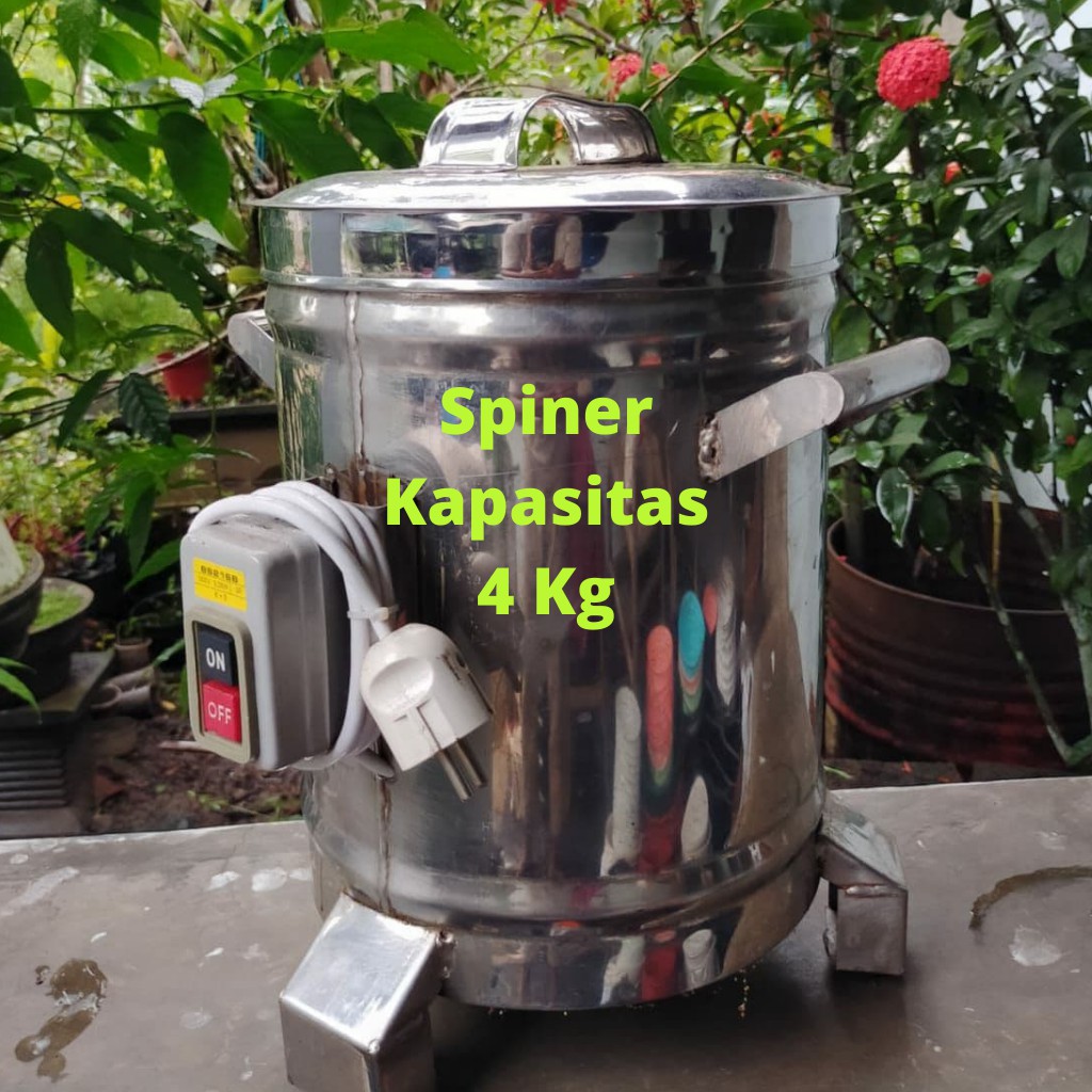 Jual Mesin Spiner Alat Peniris Minyak Goreng Kapasitas 4 Kg Murah ...