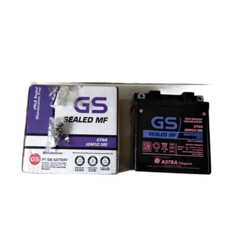 Jual accu / aki gs | Shopee Indonesia