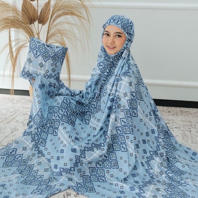 Jual Mukena Dewasa Rayon Bali Premium Mutiara All Over Putri Dania | Shopee Indonesia