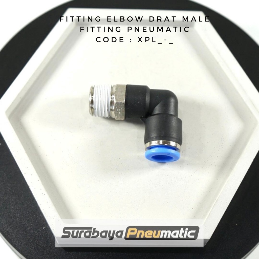 Jual Elbow Nepel - XPL 8-02 (8mm x 1/4”) - Fitting Pneumatic / Nepel Selang “XCPC” | Shopee ...