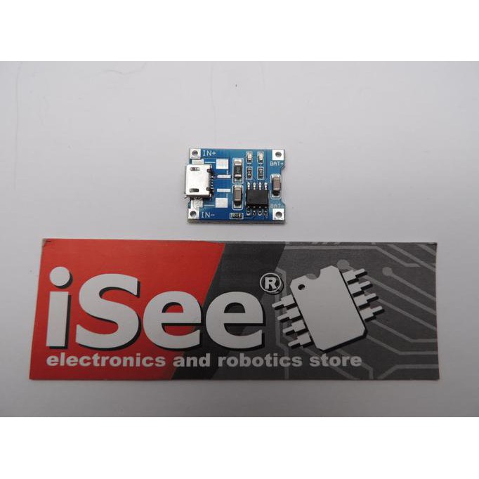 Jual Tp4056 Micro Usb To Lithium Lipo Battery Charging Module 5V 1A ...