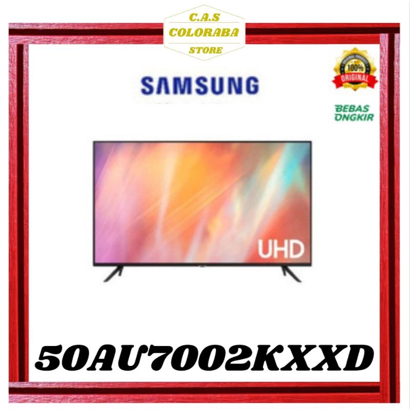 Jual SAMSUNG LED TV 50 INCH UA50AU7002 SMART TV 4K SAMSUNG 50AU7002 ...