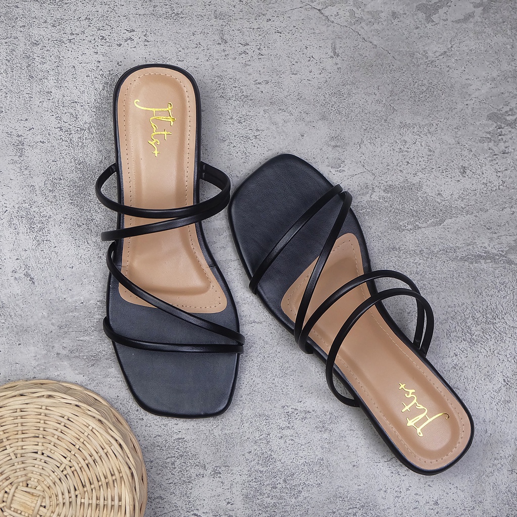 Jual Sandal Tali wanita Bigsize-Heels Wanita Hak 3cm Bigsize AR 002 ...