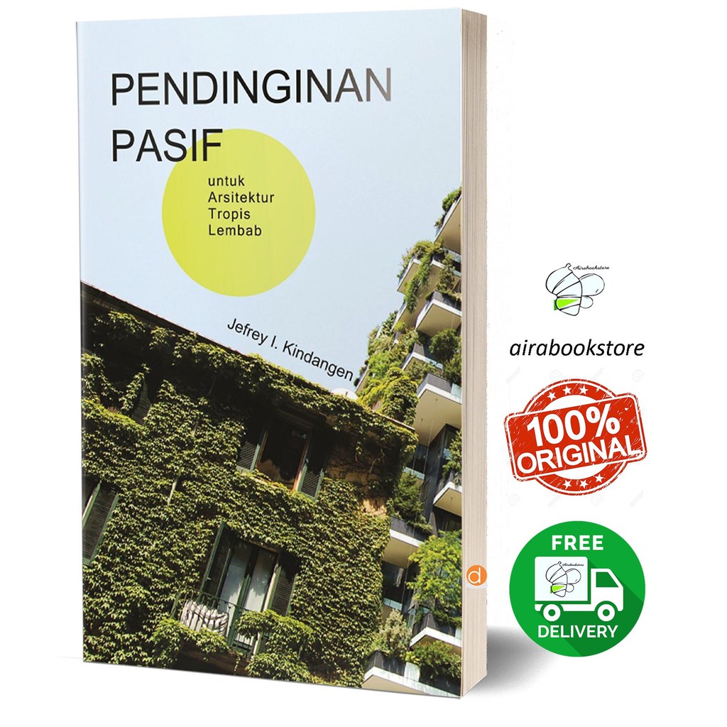Jual Buku Pendinginan Pasif Untuk Arsitektur Tropis Lembab- DP01562A ...