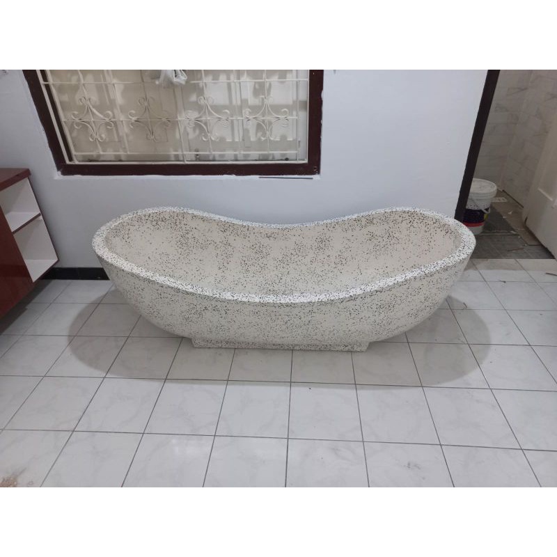 Jual BATHUB MARMER TERAZZO BATHUB BATU BATHUB MEWAH BAK MANDI RENDAM ...