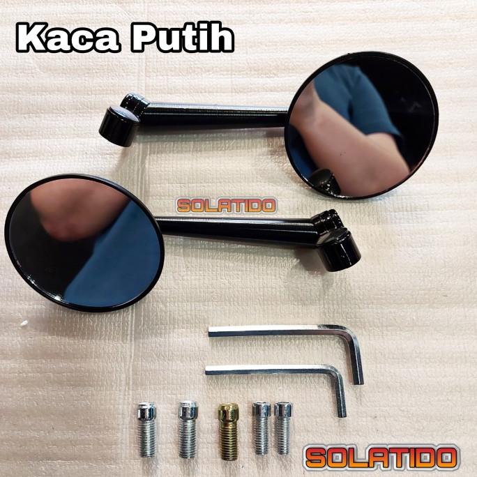 Jual Spion bulat jokowi classic retro w175 xsr 155 japstyle scoopy fino ...