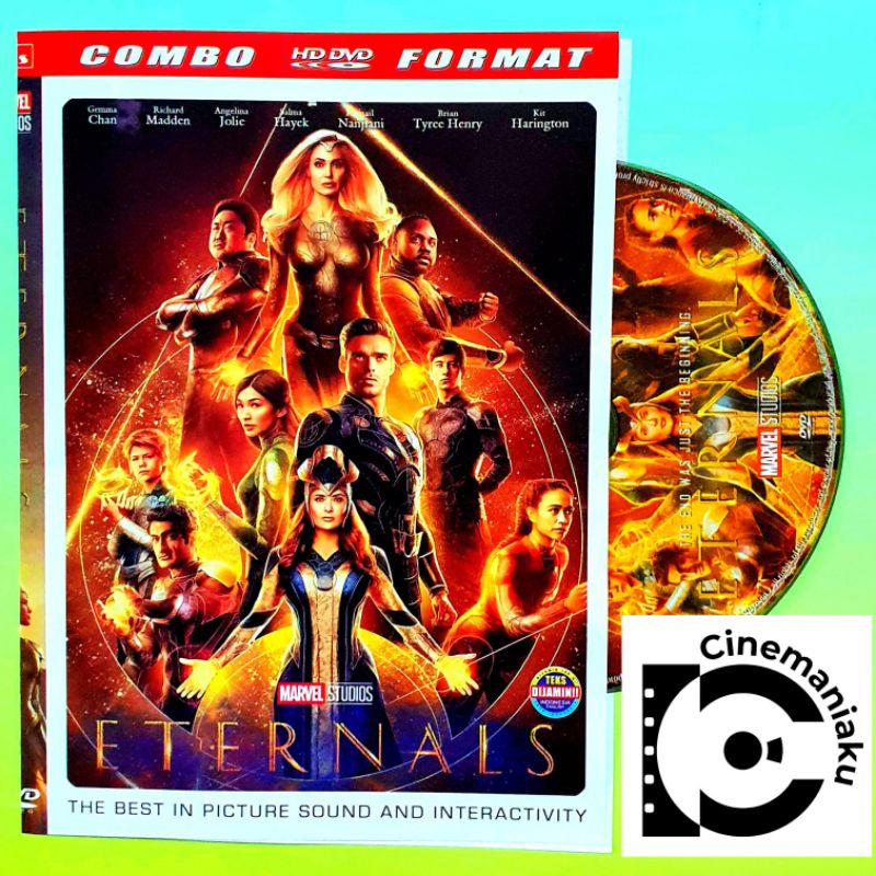Jual KASET FILM TERBARU MARVELS STUDIO - ETERNALS ( HIGH DISPLAY ...