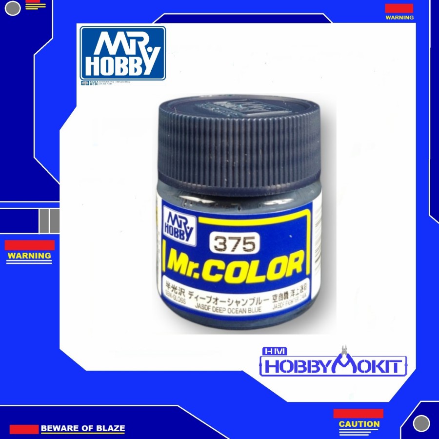 Jual C375 JASDF DEEP OCEAN BLUE - MR HOBBY GSI CREOS - MR COLOR ...