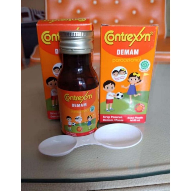 Jual Contrexyn demam syrup 60ml | Shopee Indonesia