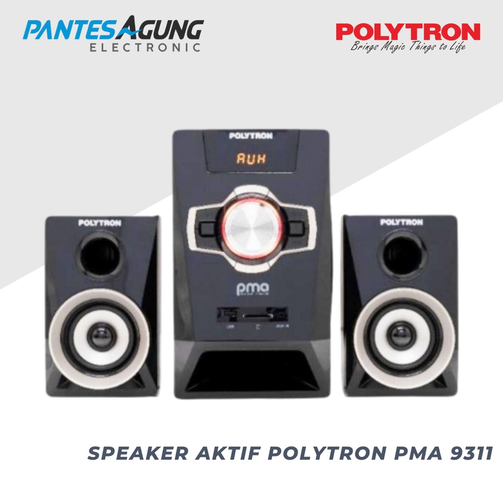 Jual SPEAKER AKTIF POLYTRON PMA 9321 RADIO | Shopee Indonesia