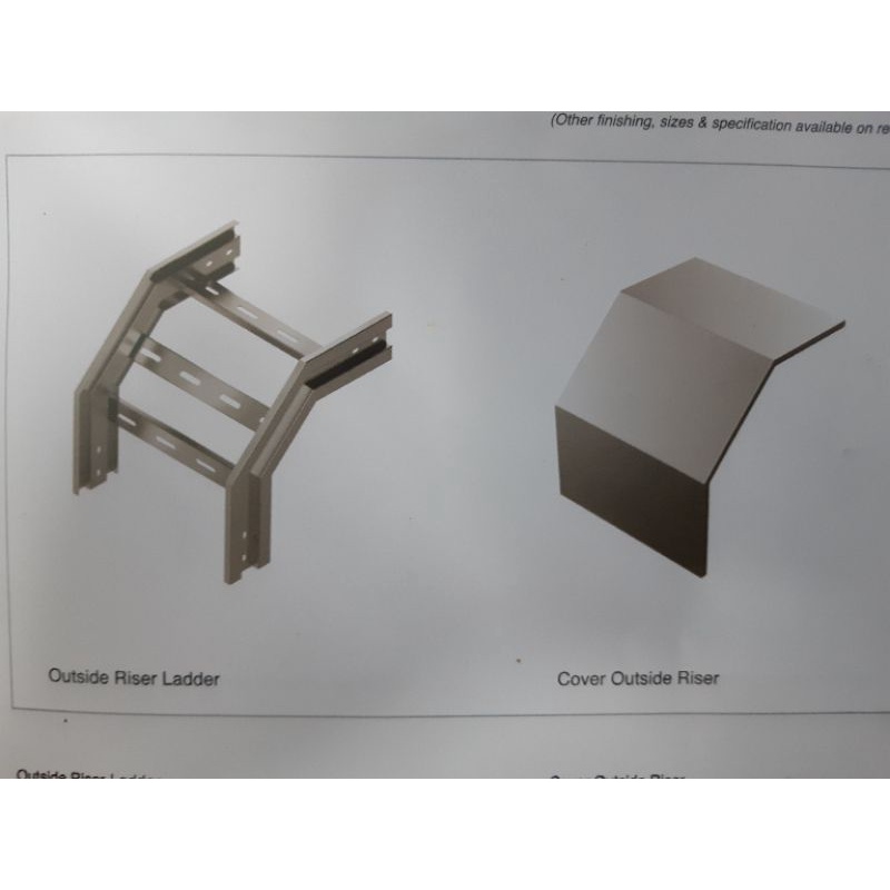 Jual tray tek outside riser ladder plus cover | Shopee Indonesia