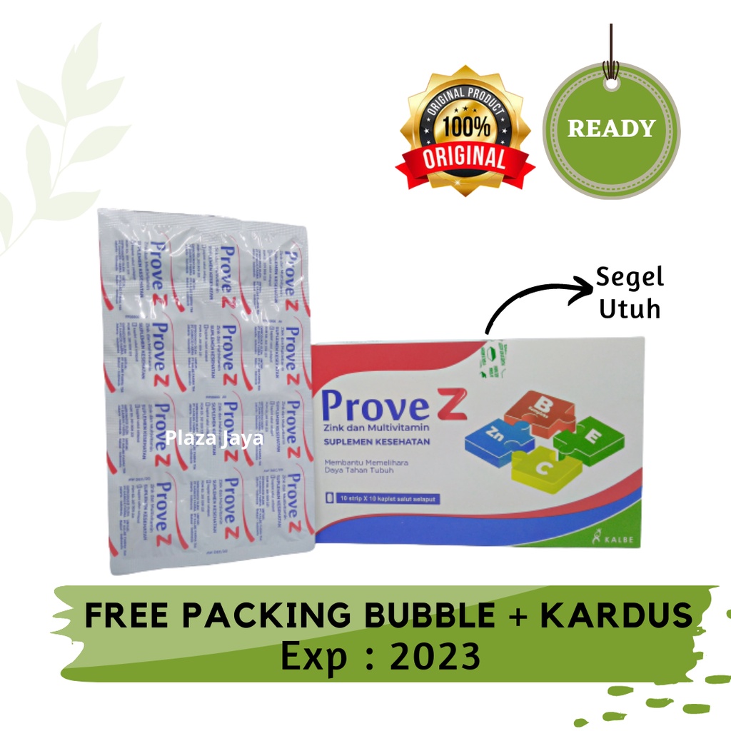 Jual PROVE Z Box / Suplemen Zinc dan Multivitamin / Suplemen Zink ...