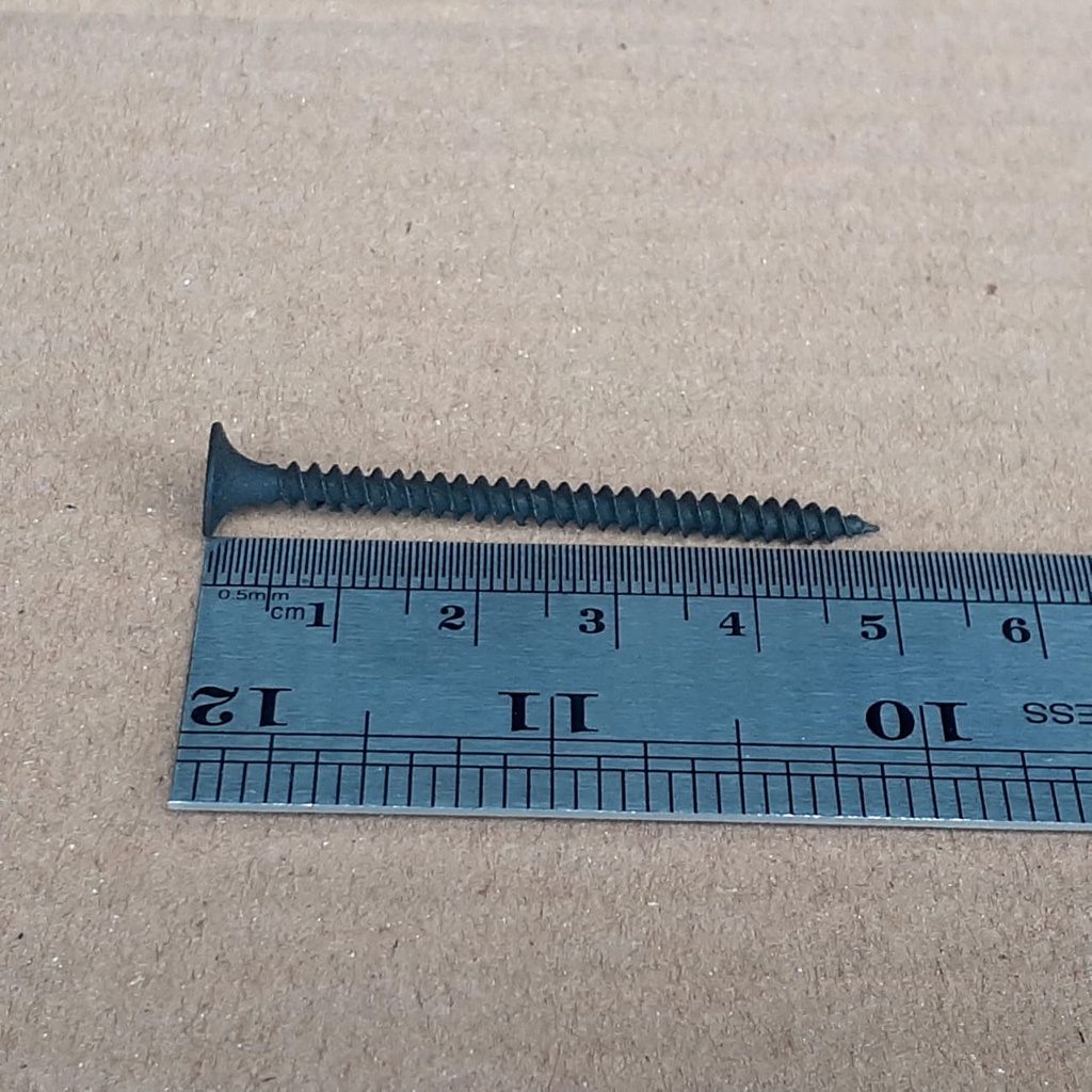 Jual SKRUP SEKRUP GYPSUM 6X2 PANJANG 5 CM 5CM 50MM 50 MM DRYWALL SCREW GIPSUM DIAMETER 3,5MM ...