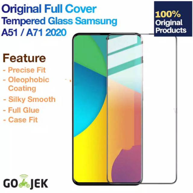 Jual Tempered glass full lem Samsung A22 4G 5G A31 A32 4G 5G A51 A52 A52s A71 A72 Screen ...