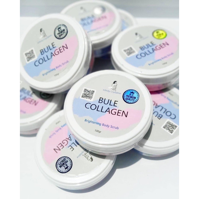 Jual BULE COLLAGEN BODY SCRUB ORIGINAL 100% / BULE COLLAGEN | Shopee Indonesia