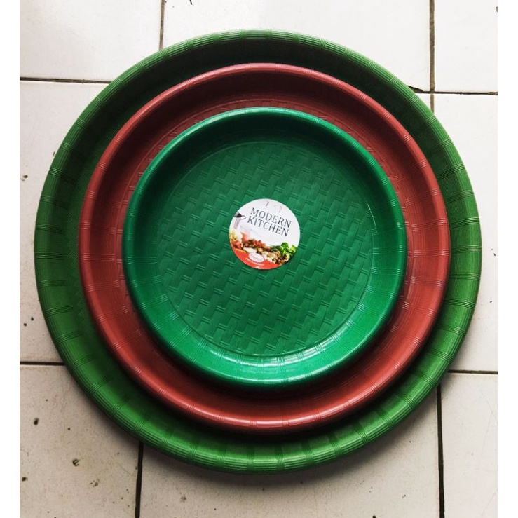 Jual Tampah Nampan Plastik Bulat Jumbo Besar 54cm | Shopee Indonesia