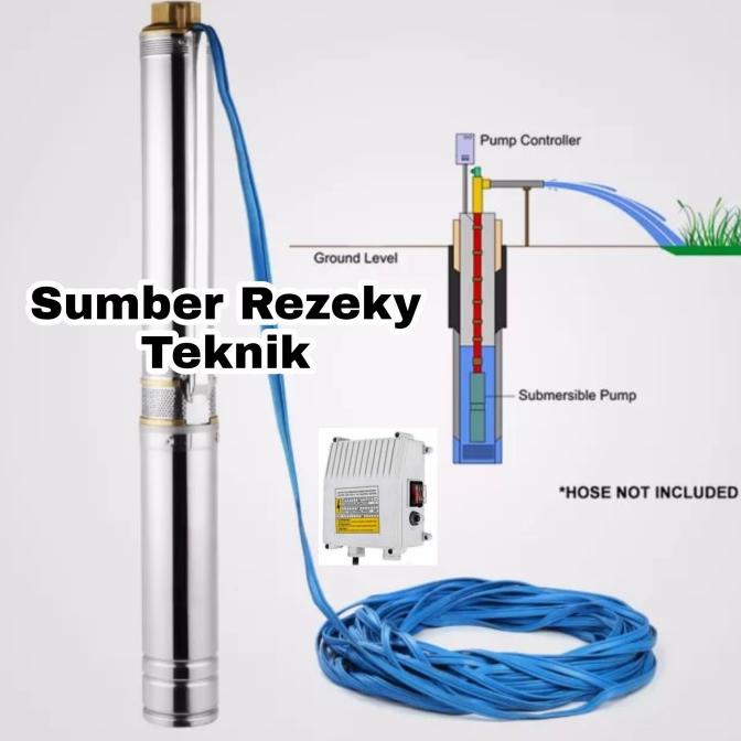 Jual Pompa Air Satelit Submersible 200 Watt + Kabel 30 Meter Lengkap ... Jual Pompa Air Satelit Submersible 200 Watt + Kabel 30 Meter Lengkap ...