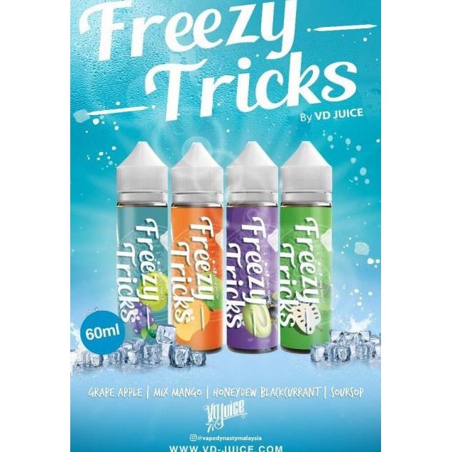Jual Terkini Freezy Trick | Liquid | Malay | Brain Freeze | Liquid Vape ...