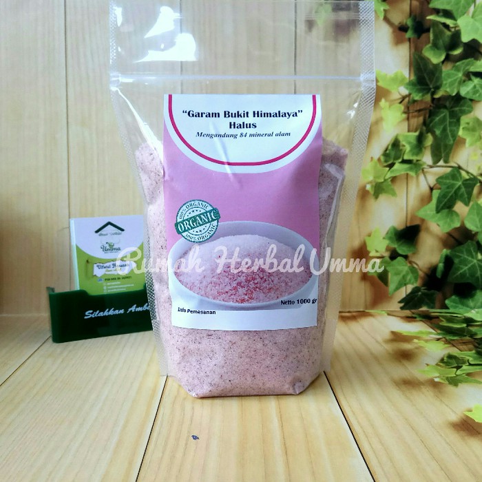 Jual Garam Bukit Himalaya / Himalayan Rock Salt 1kg PROMO | Shopee ...