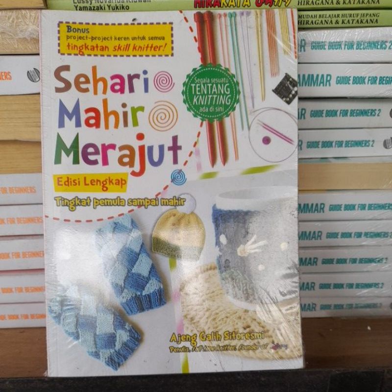 Jual Buku ketrampilan belajar merajut Sehari mahir merajut edisi ...