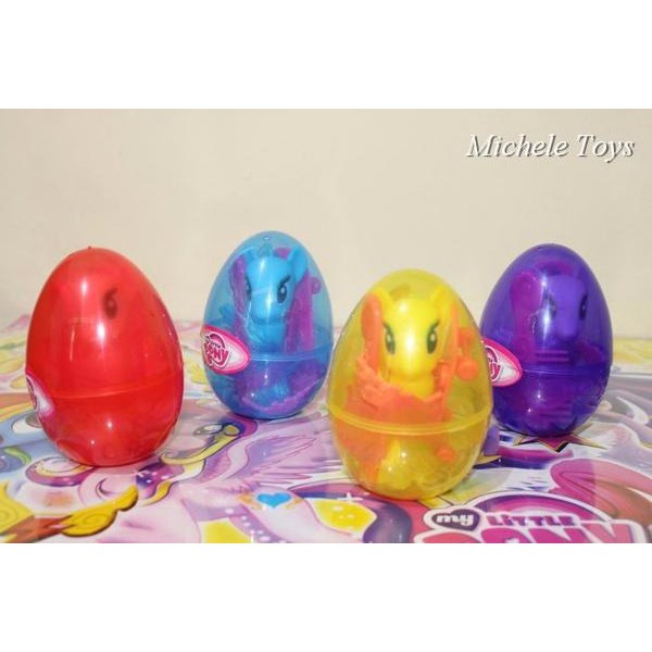 Jual Surprise Egg Figure My Little Pony / Telor Kuda Pony D-25 | Shopee ...