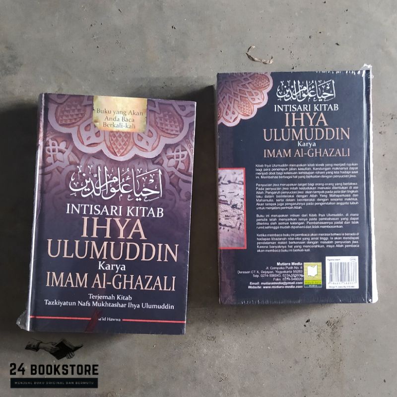 Jual Intisari Kitab Ihya Ulumuddin Karya Imam Al-Ghazali - Buku Agama Islam - Hard Cover ...