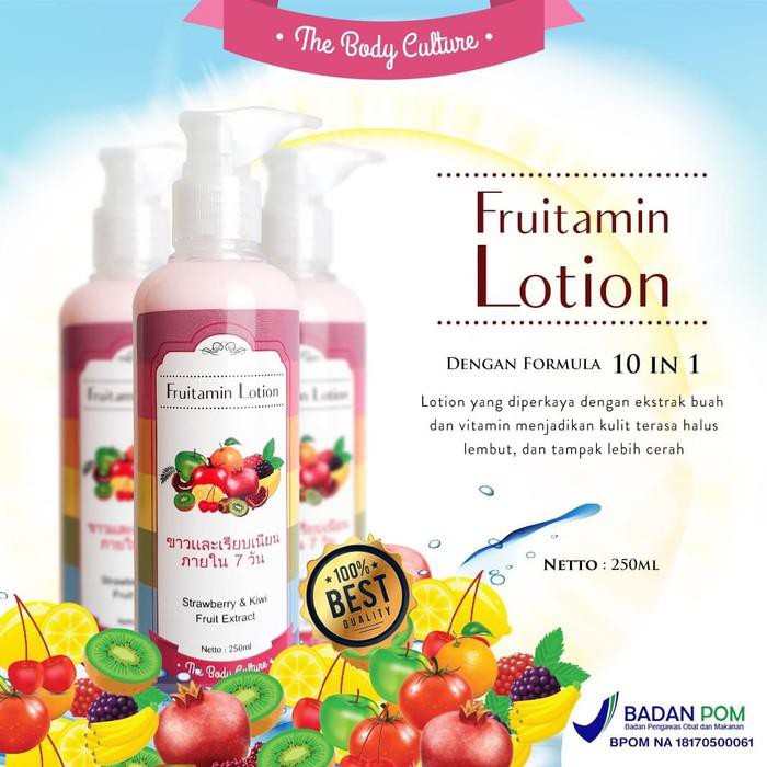 Jual LOTION FRUITAMIN BPOM / ORIGINAL 100% !!! | Shopee Indonesia