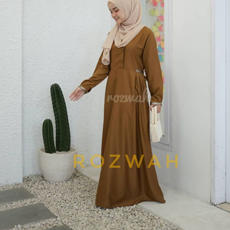Jual GAMIS KHAKI PEMDA ORI BY ROZWAH /PDH/PNS BAHAN TOYOBO PREMIUM BY ROZWAH/COD/gamis guru ...