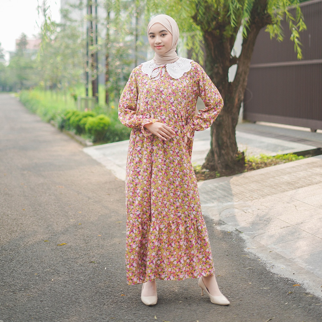 Jual Kyoya Official Shop - Kalea Floral Dress | Baju Gamis Wanita ...