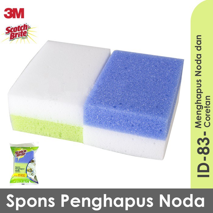 Jual 3M Scotch Brite Spons Penghapus Noda ID-83 | Shopee Indonesia