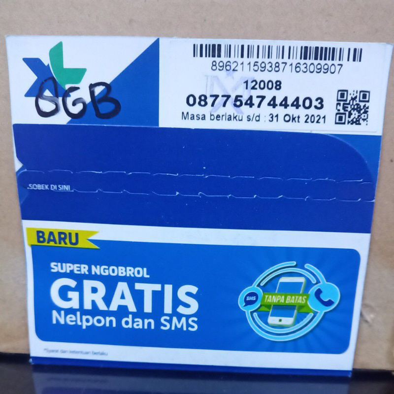 Jual PERDANA INTERNET XL 8GB HOTROD 30HARI | Shopee Indonesia