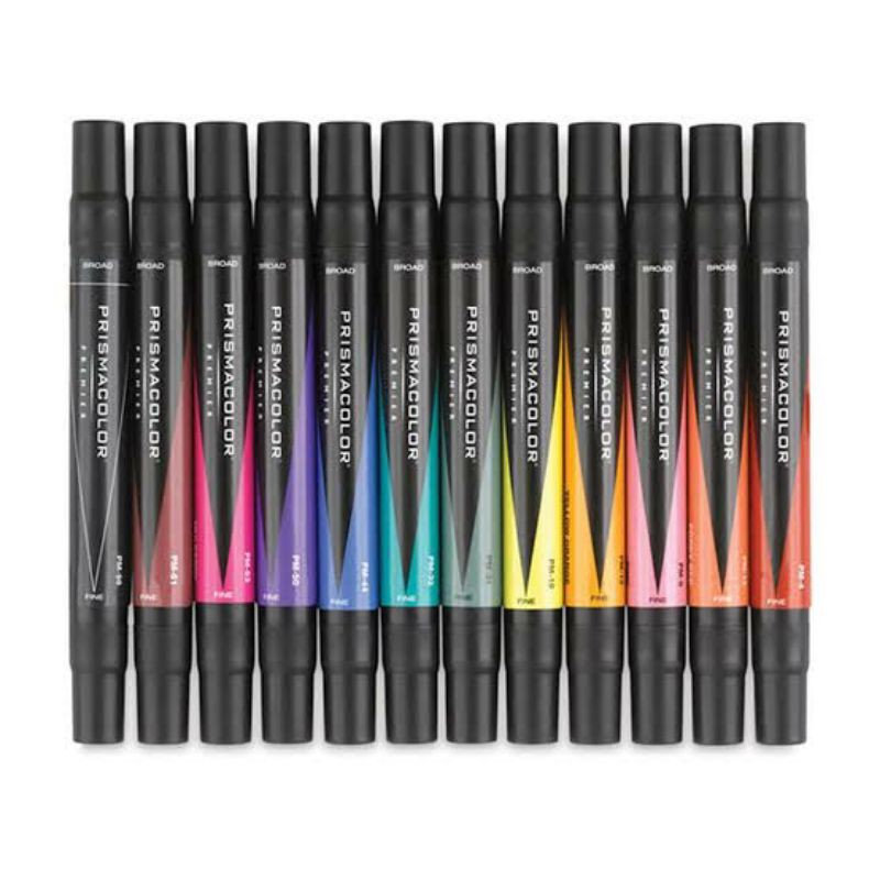 Jual Prismacolor Art Markers Set of 12 (Primary & Secondary Colors ...