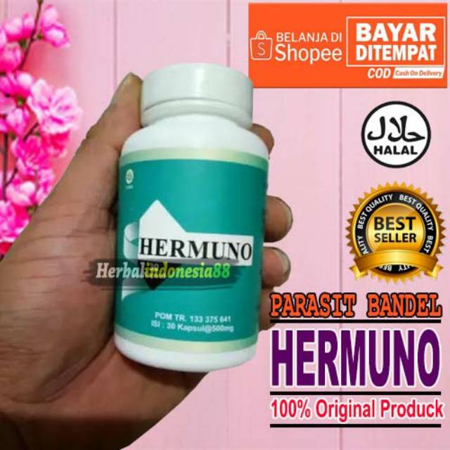 Jual NEW HERMUNO INTOXIC - HERMUNO OBAT PARASIT TUBUH PALING AMPUH ...