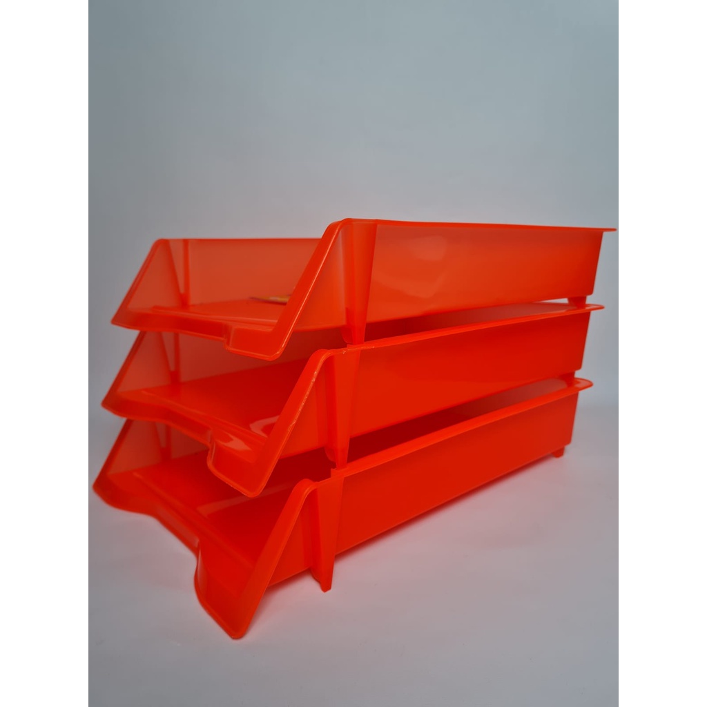 Jual Rak Kertas Dokumen Meja Elevated Tray Paper Tray F4 Warna Rak ...