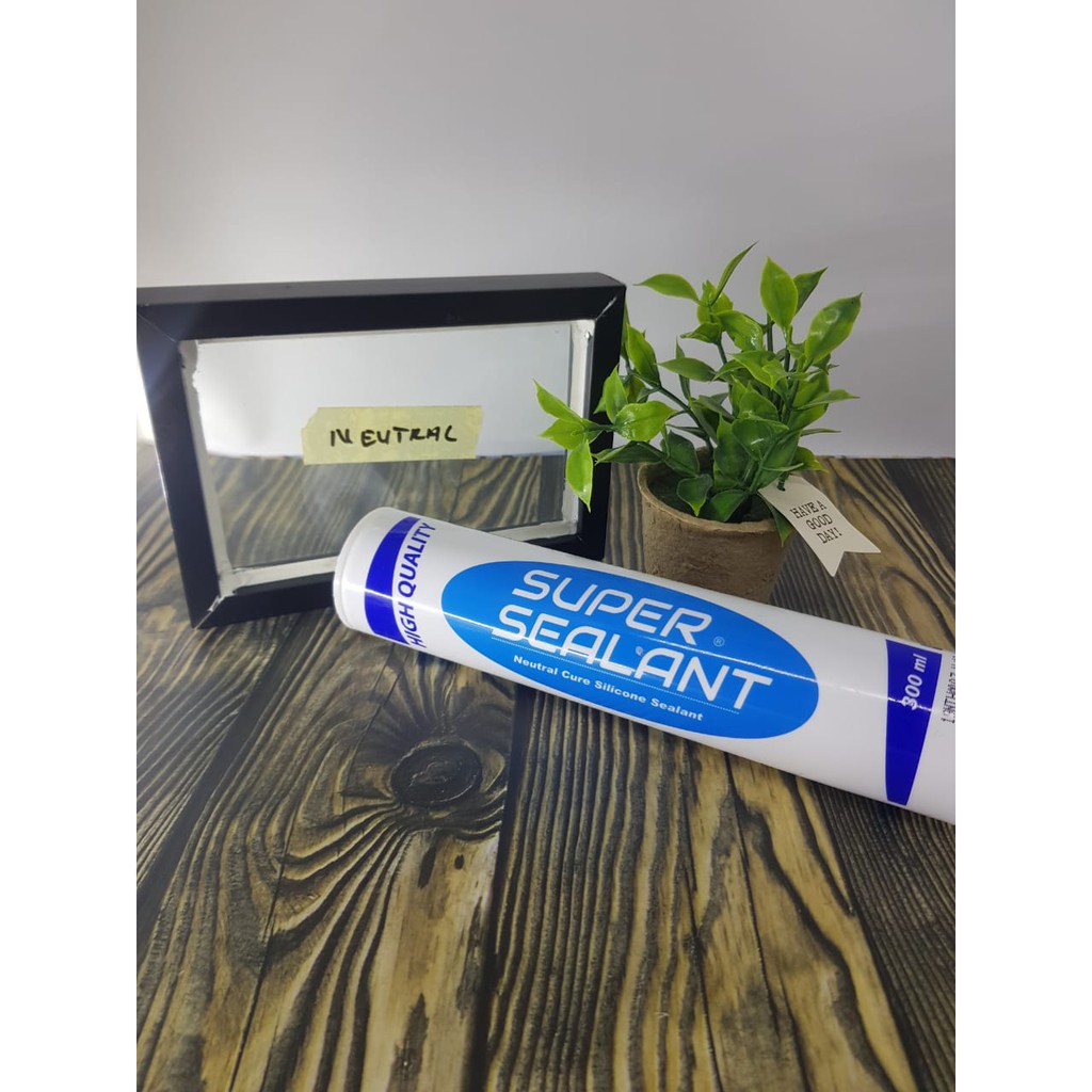Jual lem kaca lem aluminium supersealant netral | Shopee Indonesia