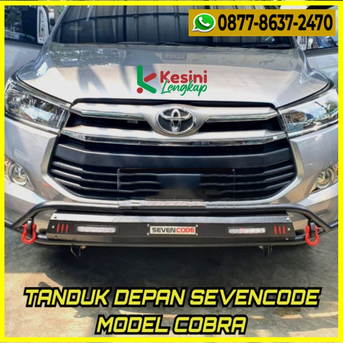 Jual Towing Bar Innova Reborn Sevencode Cobra (Tanduk Depan Besi ...