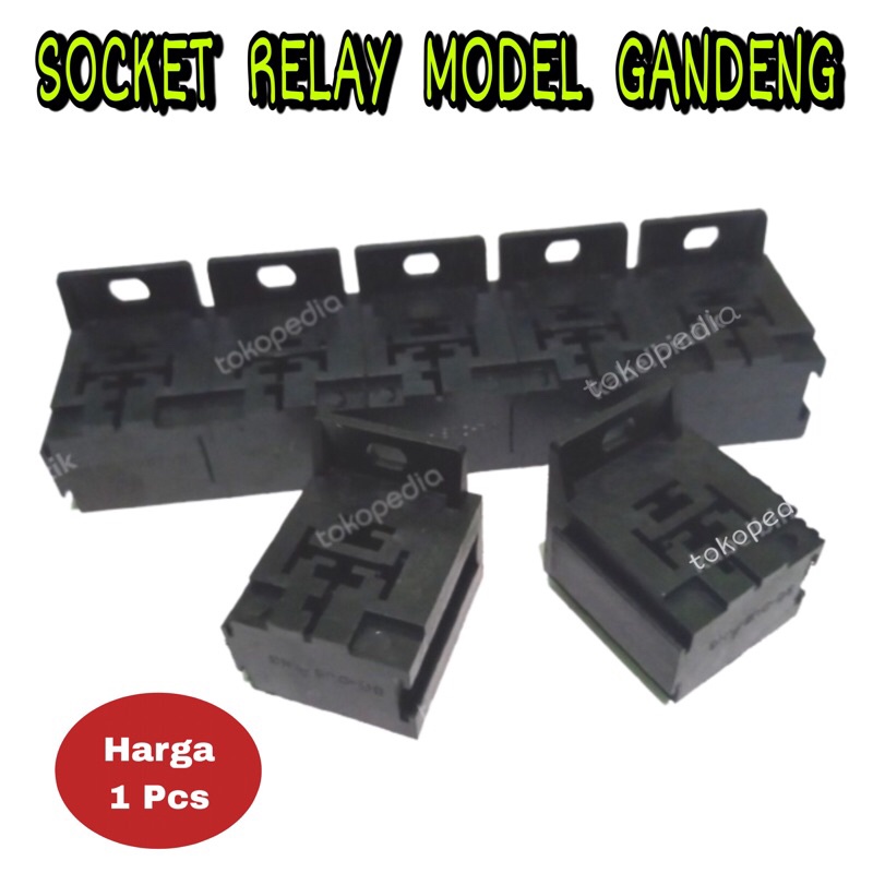 Jual Socket Relay / Soket - Rumah Relay Gandeng Model Bangku (KOSONGAN ...