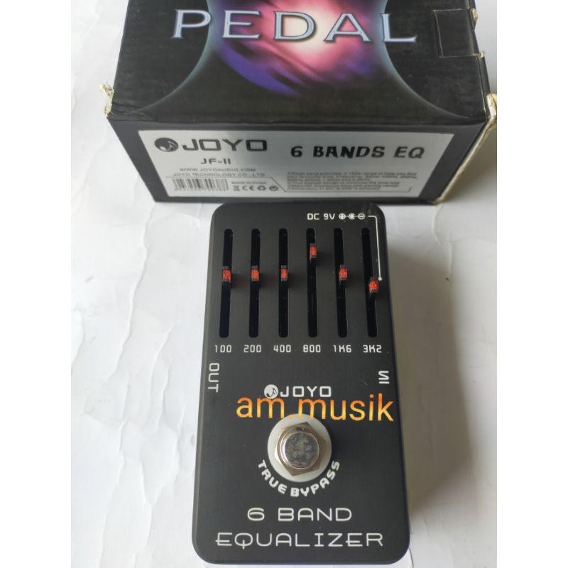 Jual EFEK GITAR JOYO JF11 BAND EQUALIZER | Shopee Indonesia