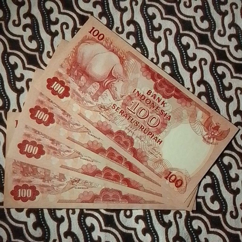 Jual Uang Kuno 100 Rupiah Badak | Shopee Indonesia