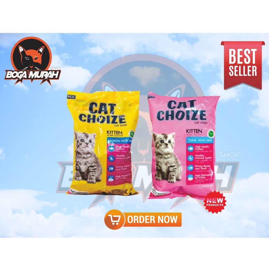 Jual cat choice kitten 1kg dry food | Shopee Indonesia