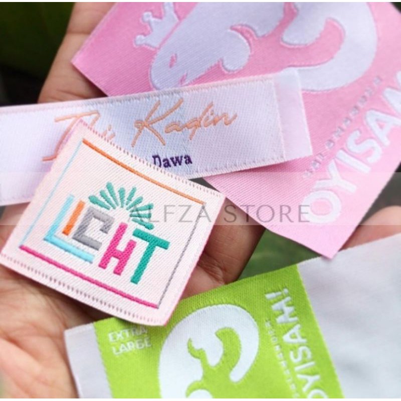 Jual Label Printing hijab Woven dan Satin hijab kualitas terbaik ...