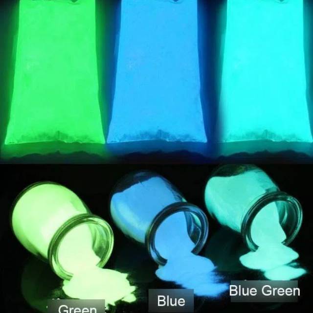 Jual Bubuk Fosfor Glow in The Dark, Powder Bubuk Cat Cahaya | Shopee ...