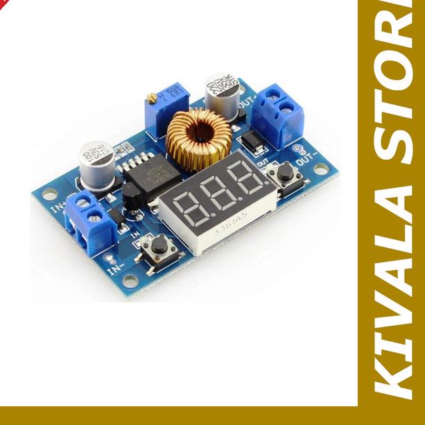 Jual XL4015 Step Down 5A 75W Voltmeter regulator module | Shopee Indonesia
