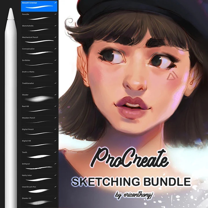 Jual Procreate Brush - Sketching Bundle Procreate Brushes | Shopee ...