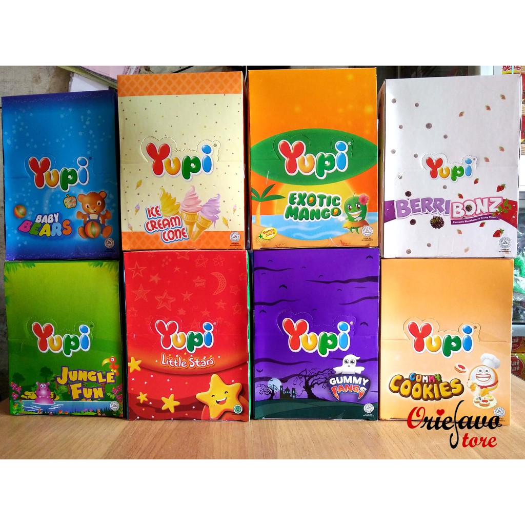 Jual Permen Yupi 1 Box Isi 24 Pcs | Shopee Indonesia