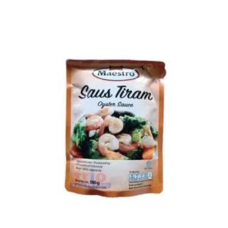 Jual Maestro Saus Tiram Oyster Sauce Pouch 180gr | Shopee Indonesia