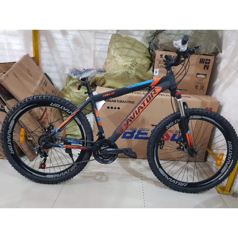 Jual Sepeda MTB 26 inch Aviator 2689 XT VT ( Velg Tinggi ) | Shopee ...