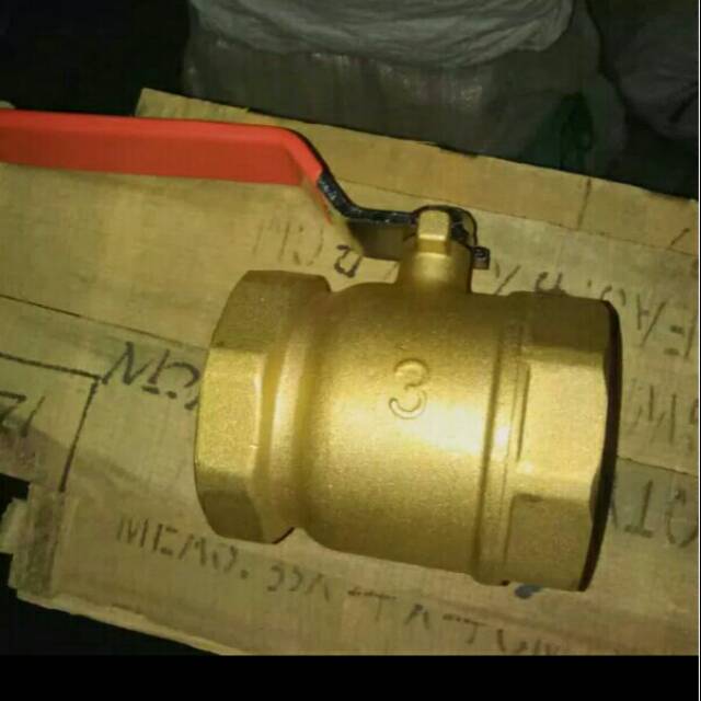 Jual Stop Kran Ball Valve 3" Kitz | Shopee Indonesia