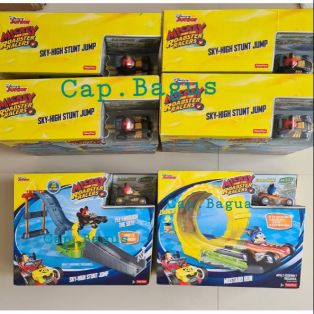 Jual Disney Junior Mickey Mouse and Roadster Runners track set Fisher ...