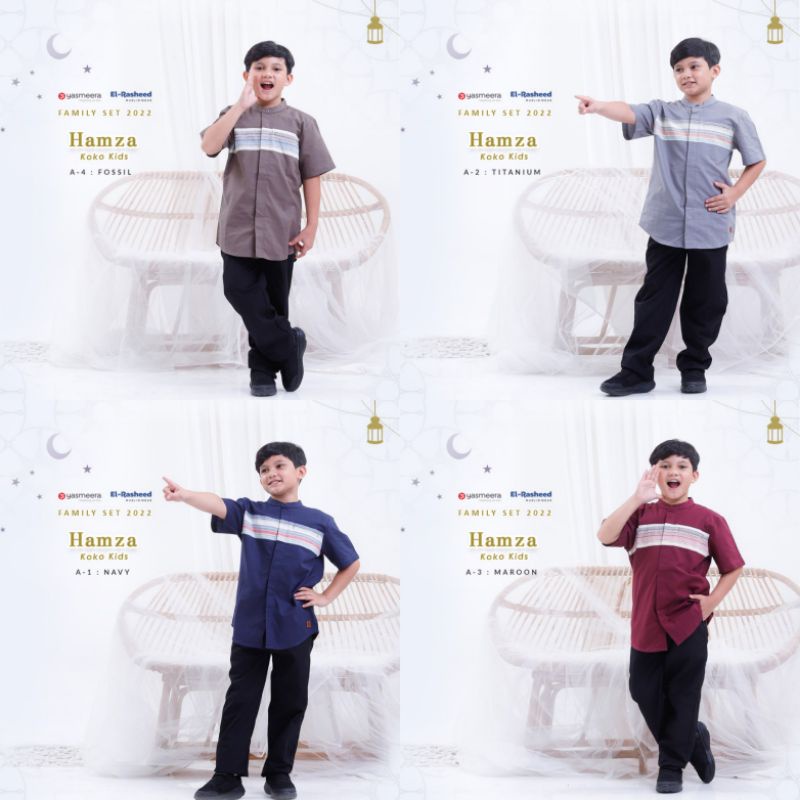 Jual KOKO HAMZA kids by Yasmeera X El Rasheed (READY STOCK) | Shopee Indonesia